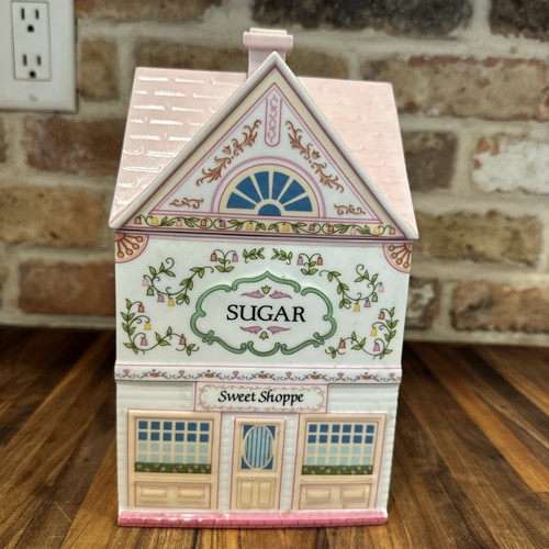 Lenox Spice Village Sugar Sweet Shoppe Canister 1990 Excellent | eBay