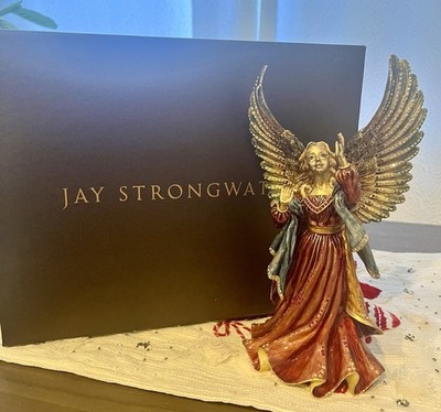 Jay Strongwater Rejoicing Angel Christmas Ornament | eBay