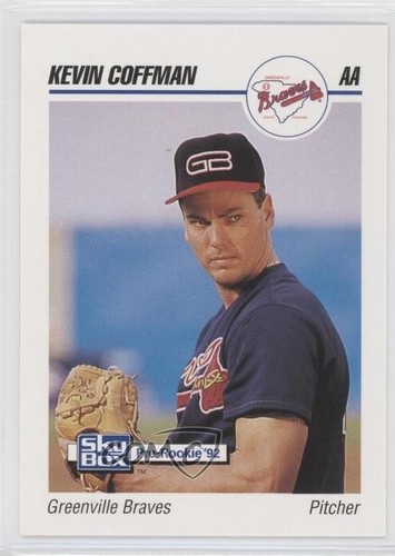 1992 SkyBox Pre-Rookie Greenville Braves Kevin Coffman #232 | eBay