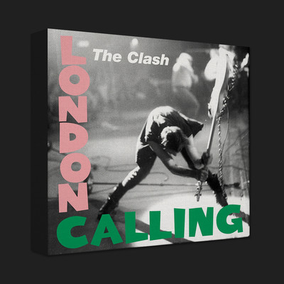 London Calling Canvas Print | LARGE WALL ART | the clash classic cover ...