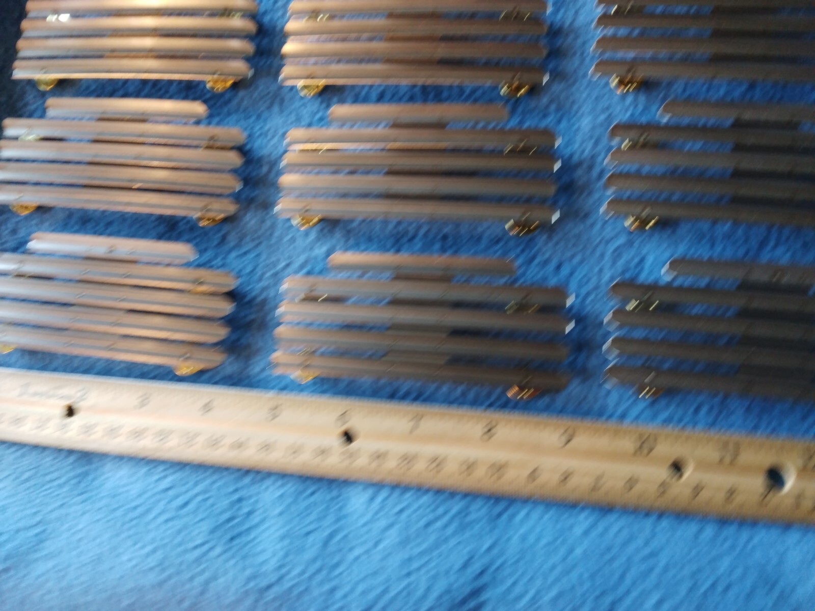 LOT OF 12 - GENUINE U.S. RIBBON MOUNTING BARS: FITS 14 RIBBONS - NEW ...