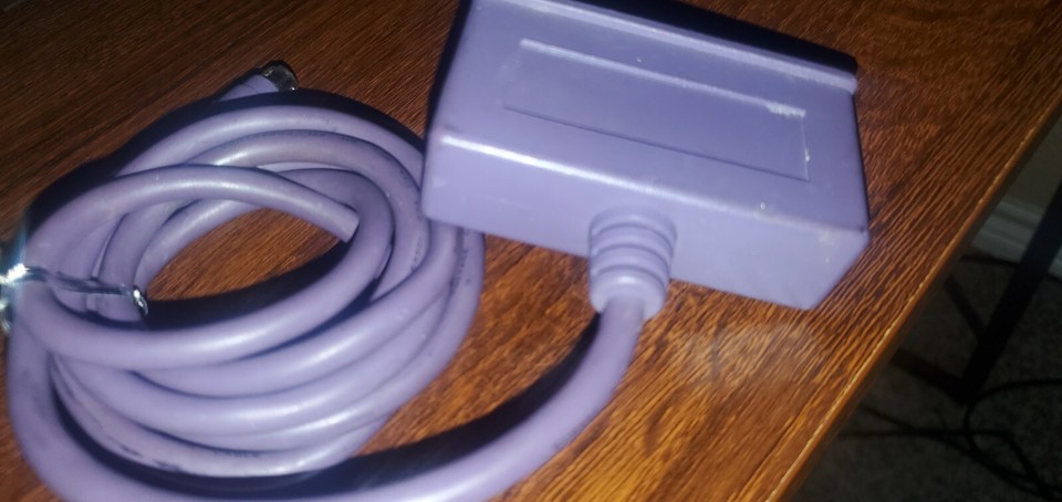CABLE ATI Purple Breakout Video RCA Adapter Box Vintage | eBay