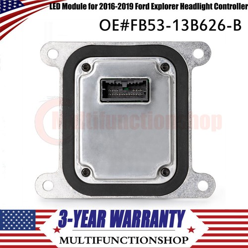 NEW LED Headlight Controller Module for Ford Explorer 2016-2019 FB53 ...