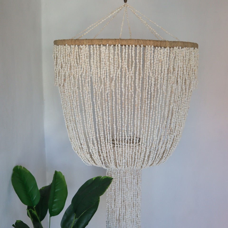 seashell pendant light classic, Seashell Chandelier Round Shape | eBay