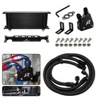 16 Row Engine Oil Cooler Kit For LS1 LS2 LS3 LS6 LS7 LS9 Corvette C5 C6 ...