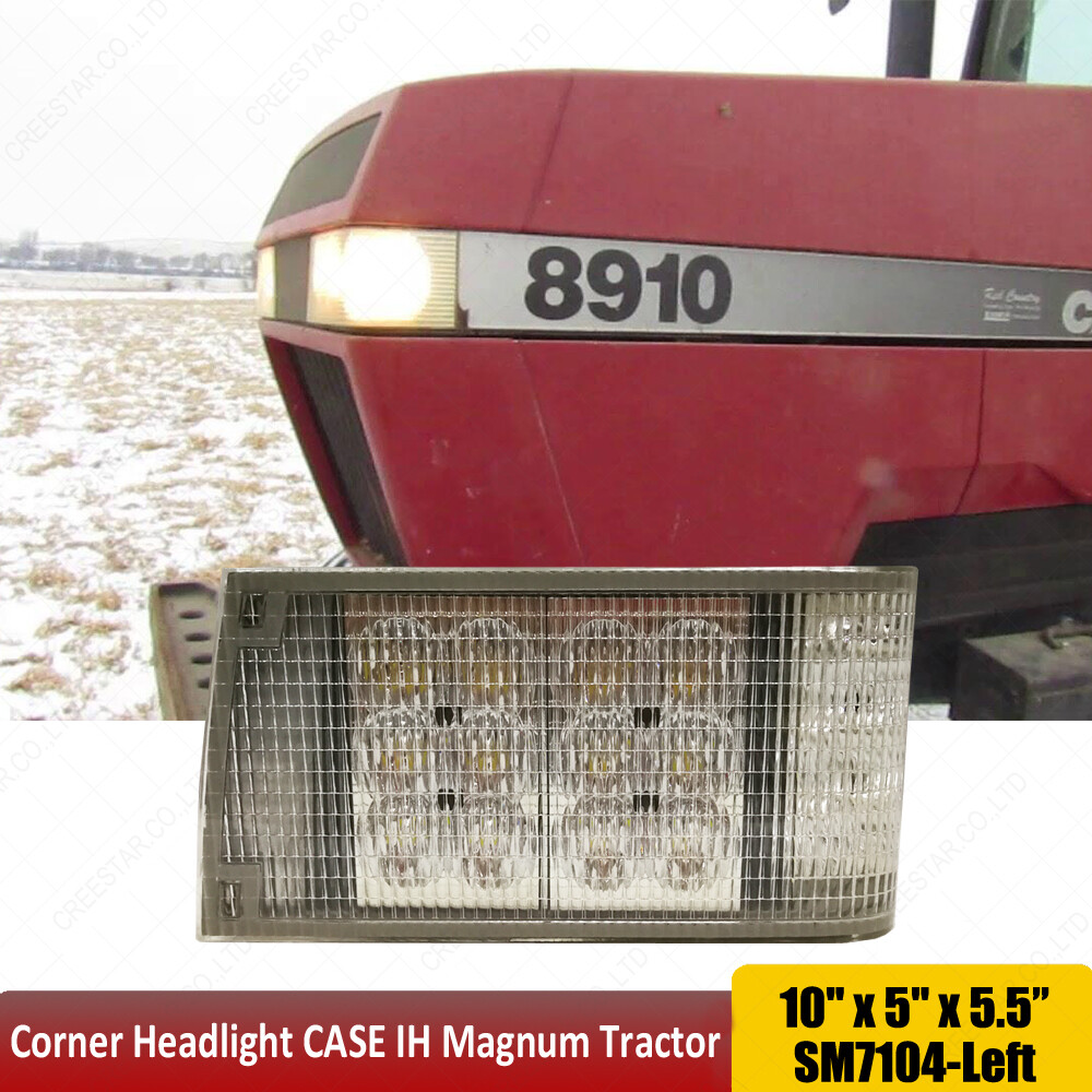 Replace Front Grille Hood Light Hi/Lo Beam For Case IH 8910,8920,8930 ...