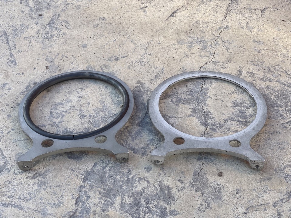 🔥 Vintage 1960's 3.5 Gallon Moon Mooneyes Fuel Tank Brackets Gasser Hot ...