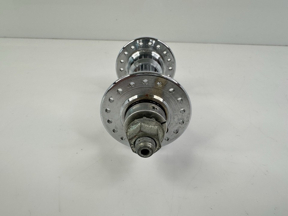 Rare Vintage 1983 Hutch BMX Racing Aluminum Front Hub 36h 3/8” Chrome ...