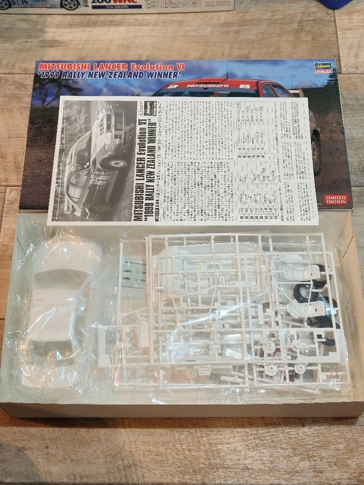 Hasegawa Lancer Evolution VI Model Kit 1/24 Red Finished Collector ...