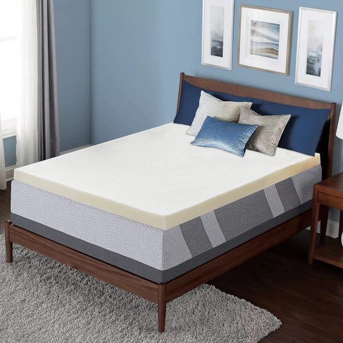 , 1-Inch High Density Medium Firm Foam Mattress Topper, CertiPUR-US ...