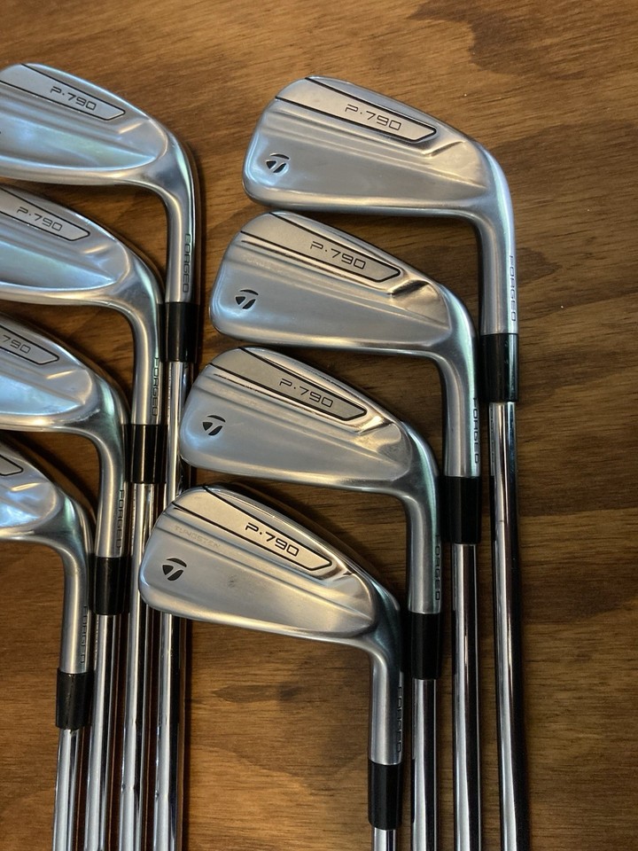 TaylorMade P790 2019 Iron Set / 4-AW Stiff Flex Steel Shafts | eBay
