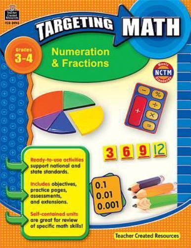 Targeting Math : Numeration and Fractions by Angela Toohey, Jo Grinham ...