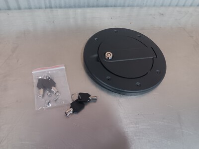 NEW 03-10 hummer H3 locking gas cap cover black | eBay