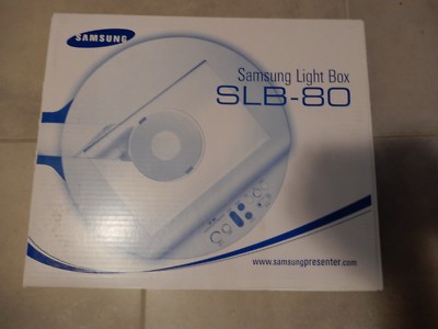 New SAMSUNG Light Box SLB-80 Digital PRESENTER | eBay