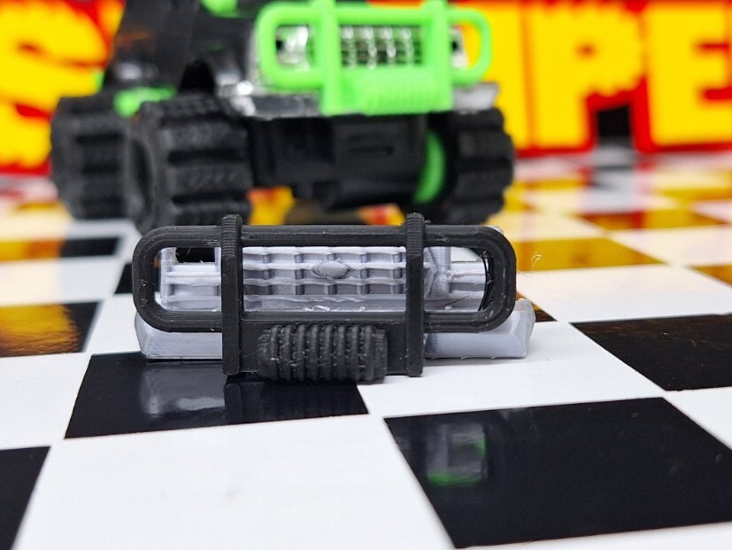 3D Front Bumper Grill Bullbar for Gen 2 Ford Bronco Schaper Stomper ...