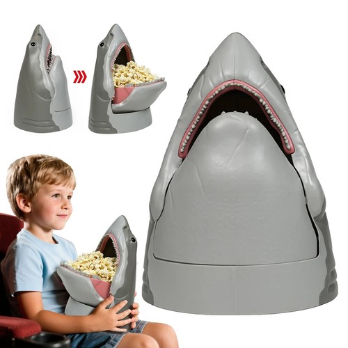 Jaws 50th Anniversary Popcorn Bucket Shark Great White//* | eBay