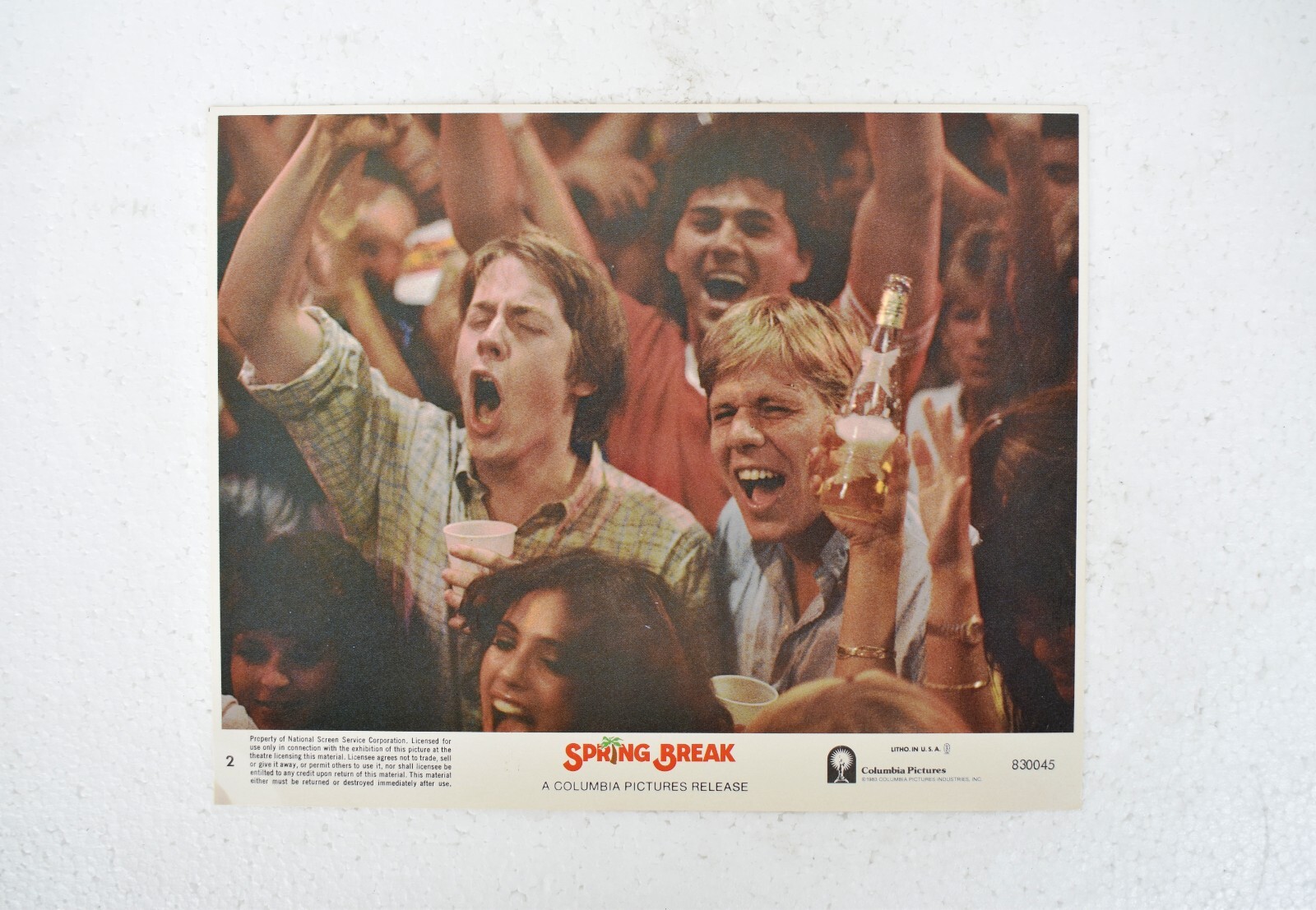 1983 Spring Break Movie Original Lobby Card 10" X 8" Set Of 8 Corinne ...