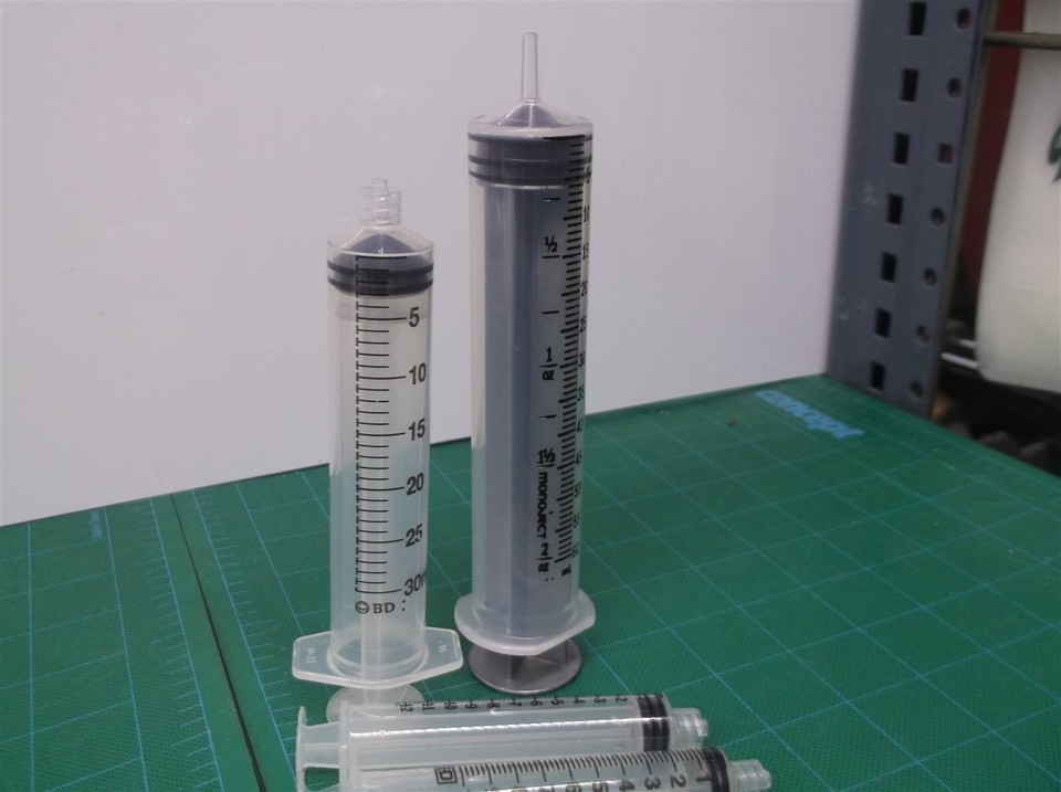 3, 6, 10, 12, 30, 60 ml syringes for projects, hobby, crafting | eBay