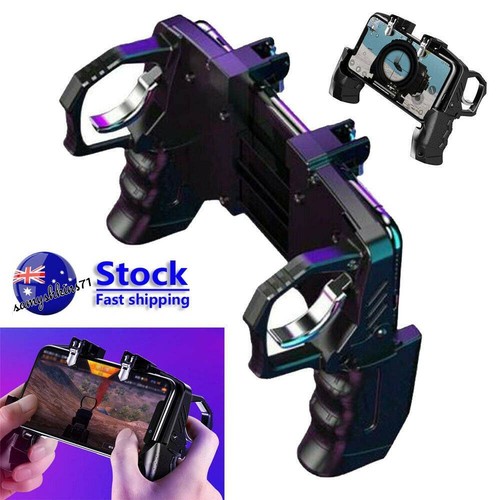 Mobile Phone Game Controller Trigger Gamepad Console For PUBG Call Of ...