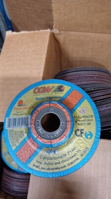 (50) CGW 4.5"x.045"x7/8" Cutting discs, 4-1/2" cutting wheel, Type 27 ...