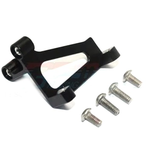 GPM Alum Center Gear Box Diff Lock Servo Mount (5Pcs) Set Black : TRX-4 ...