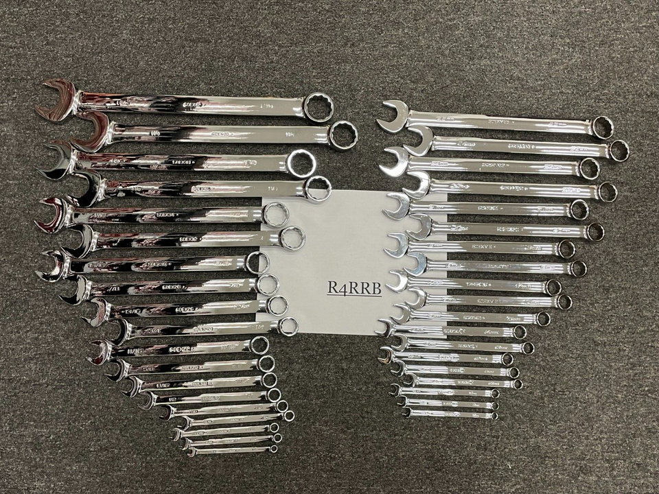 Snap-on Tools USA NEW 38pc SAE & METRIC MASTER Flank Drive Plus Combo ...