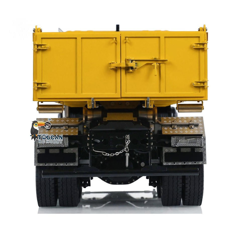 Metal 8x8 1/14 RC Hydraulic Dump Truck Roll-on-off Full Dumper Car ...