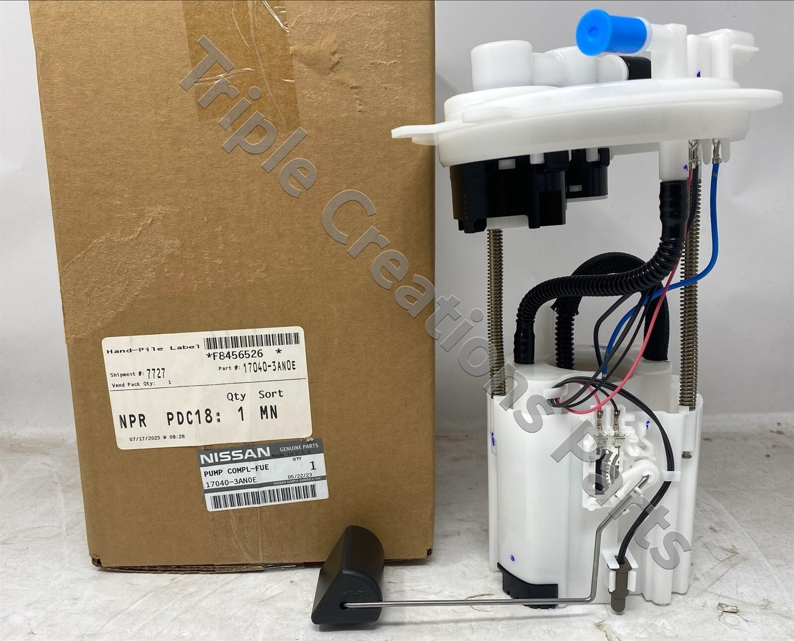 Genuine Nissan 17040-3AN0E Fuel Pump-In Tank 170403AN0E OEM | eBay