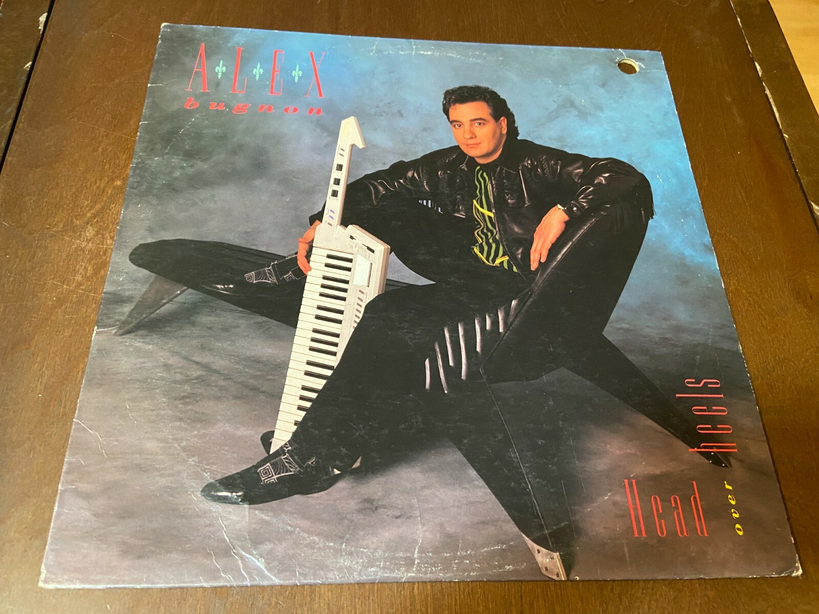 Alex Bugnon~Head over Heels~VG+ Orpheus Records~Smooth Jazz Fusion LP ...