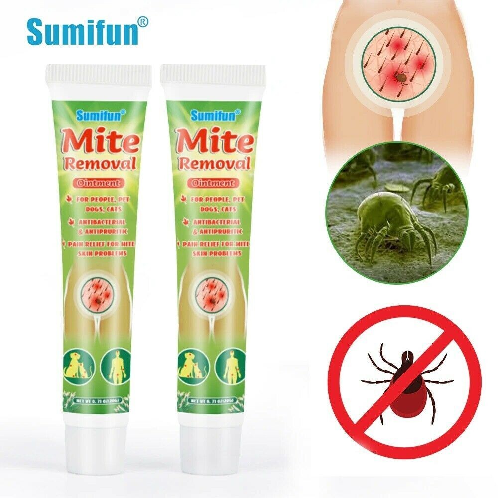 New Ointment Anti-Itching Plaster Kill Head Lice Skin Care Natural Mite ...