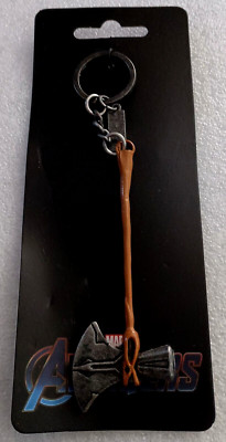 Marvel Mighty Thor High Detail Stormbreaker Wood Style Axe Key Chain ...