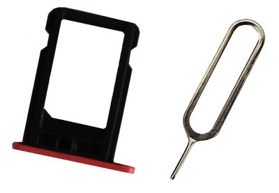 Sim Karten Halter iPhone 5c in Pink inkl Nadel Card Holder Tray Slot ...