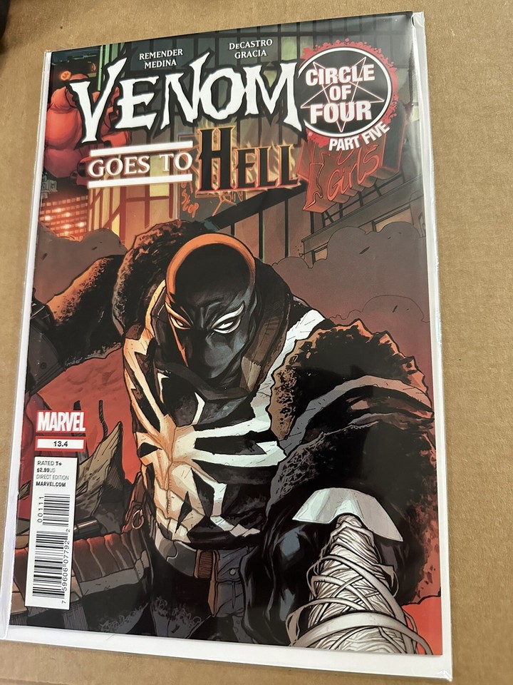 Venom Circle of Four - Marvel Comics 1-5 Ghost Rider,X23,Red Hulk,Venom ...