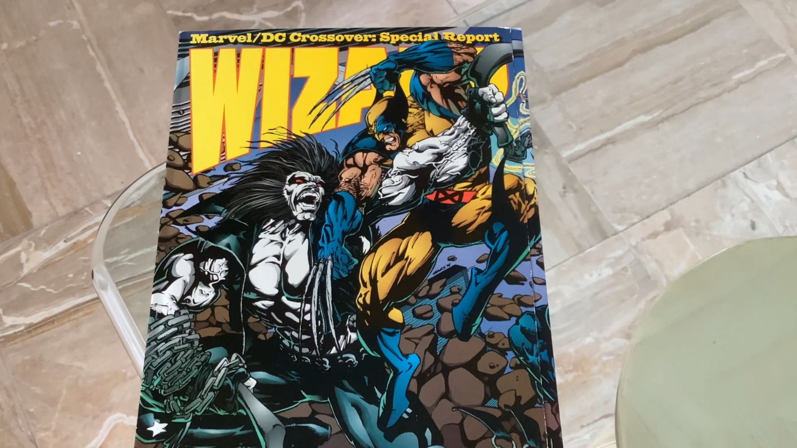 VTG 1996 Wizard Magazine #54 Lobo & Wolverine Cover WITH POSTER | eBay