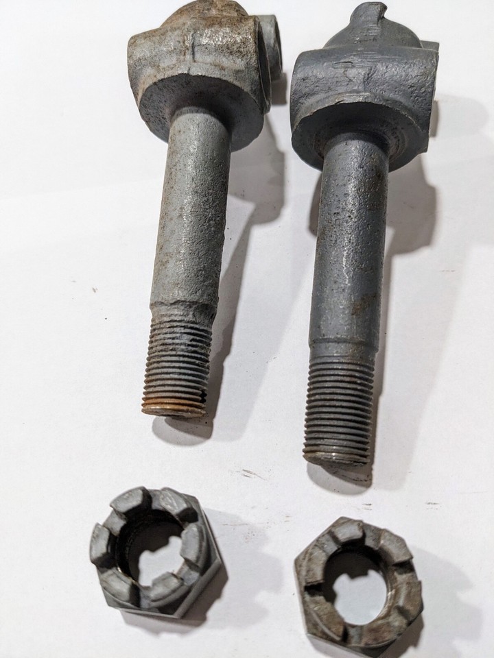 Early Model T Ford Front Axle Spring Perch, Nuts, good threads, Pre ...