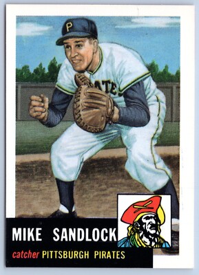 MIKE SANDLOCK 1991 TOPPS ARCHIVES '53 NO 247 NRMINT+ 57278 | eBay