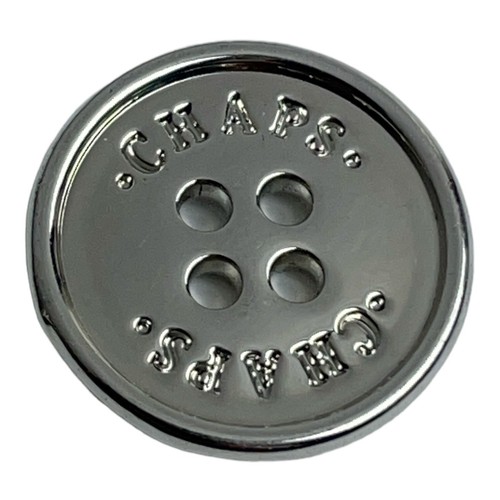 Ralph Lauren CHAPS Silver Main Front Replacement button .80" | eBay
