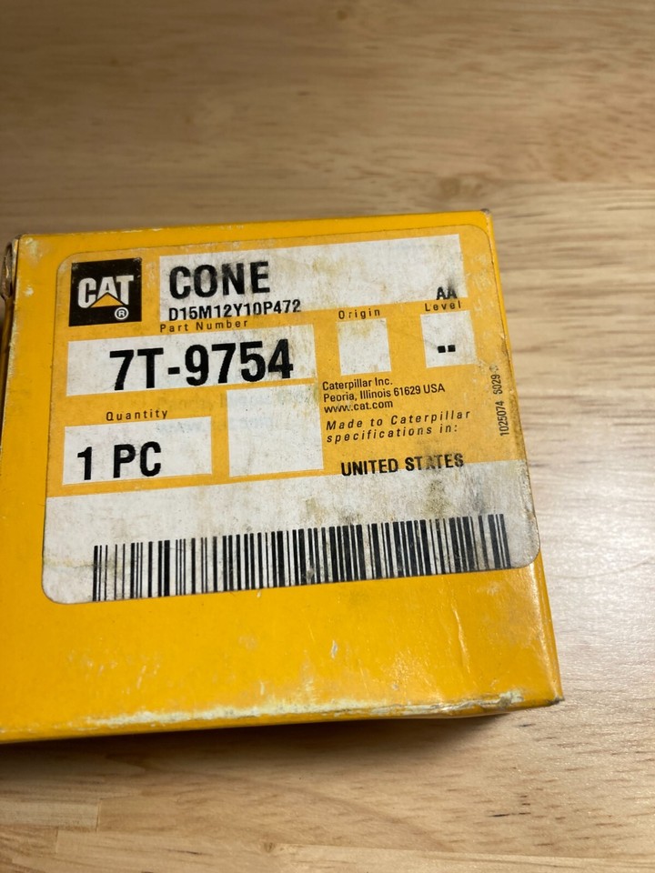 Genuine OEM Cat Caterpillar Cone Tapered Roller Bearing 7T-9754 Brand ...