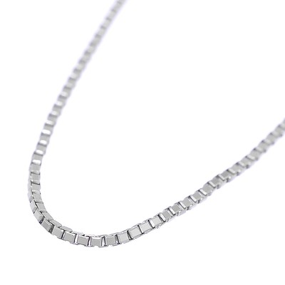 Platinum Box Chain Style Necklace Fine Jewelry White Pt850 G s4f1J | eBay