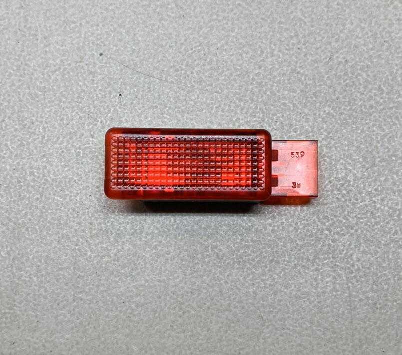 Volkswagen Touareg VW Door Light Warning Lamp Reflector Red Lens ...