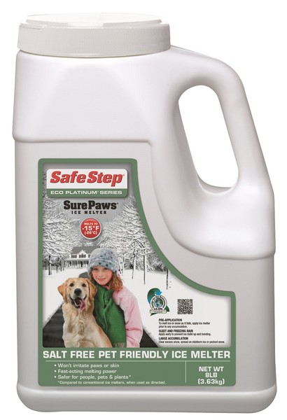 Sure Paws Safe Step Pet Friendly Ice Melt by North American Salt Pk4 ...