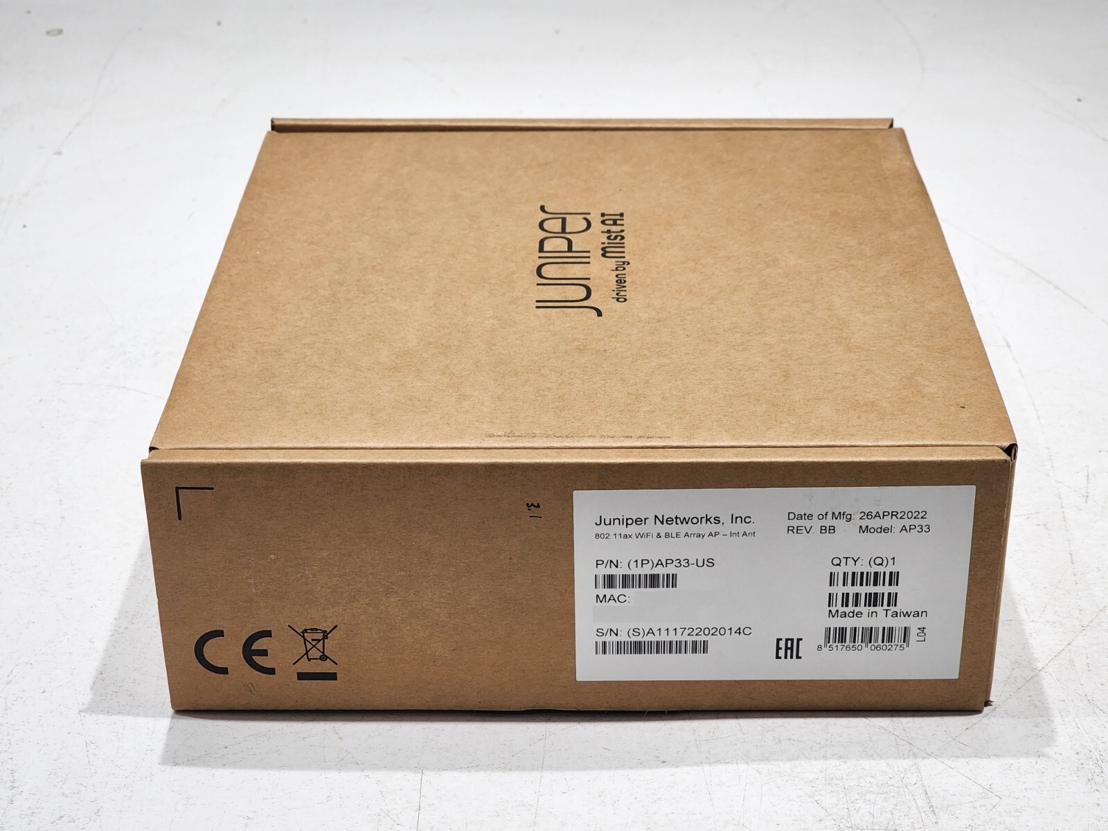 Juniper Networks AP33 Wireless Access Point - White New In Box | eBay