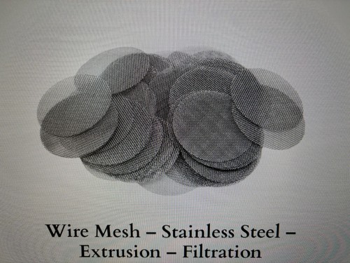 Stainless Steel 304 wire cloth disc 3-1/2" Dia 40X40 mesh (100 pack) | eBay