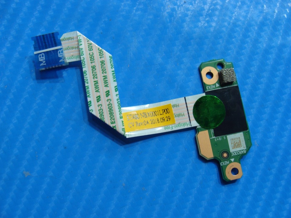 Lenovo ThinkPad 14" T480 Genuine Power Button Board w/Cable NS-B501 ...