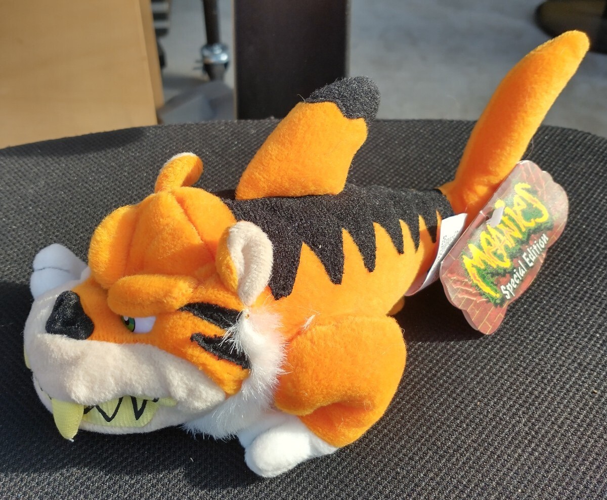 Vintage Meanies Plush Tiger Shark Character Bean Bag Toy | eBay