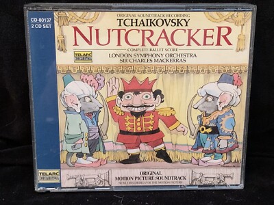 TCHAIKOVSKY Nutcracker - CHARLES MACKERRAS - TELARC 2CD BOX 1986 DADC ...