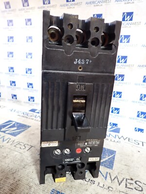 GE TFJ236100 3 POLE 100 AMP 600V TFJ CIRCUIT BREAKER -TESTED | eBay