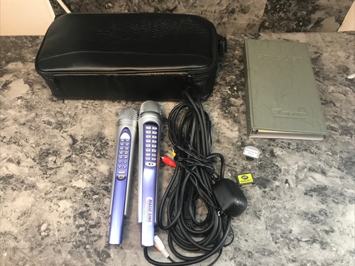 Magic Sing ED-9000 Karaoke MICROPHONE SYSTEM WITH 2 MICS AND 500 SONGS ...