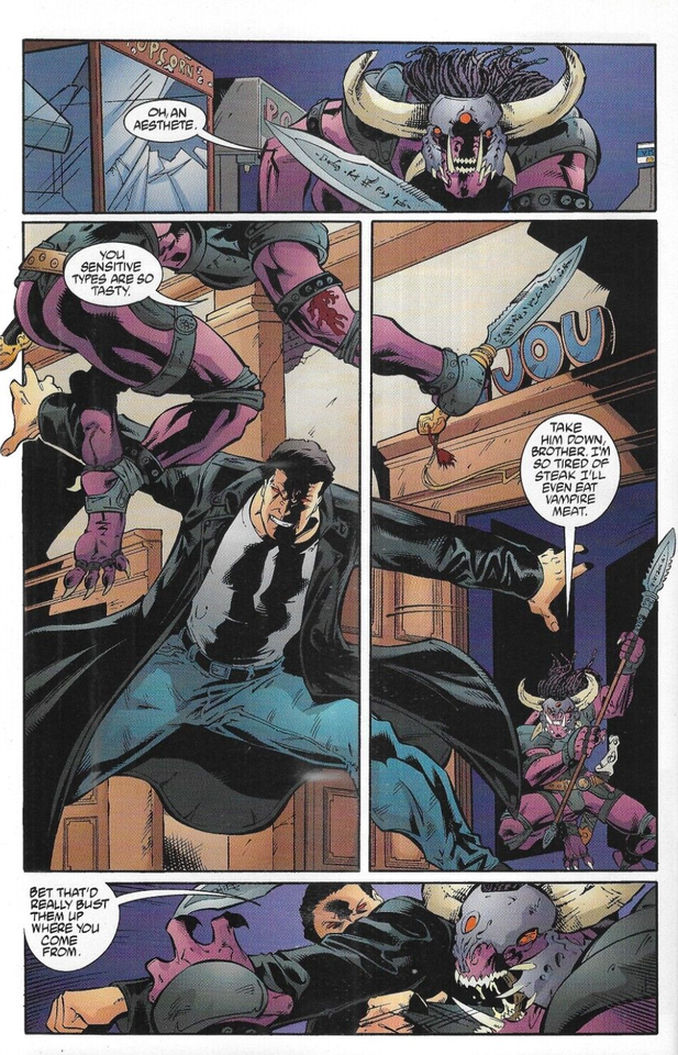 Angel Comic 7 First Print Cover A 2000 Christopher Golden Christian ...