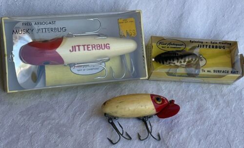 Arbogast Wooden Vintage Fishing Lures for sale | eBay
